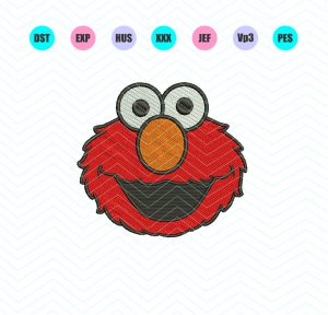 Elmo Machine Embroidery Design 4 Sizes - INSTANT DOWNLOAD ...